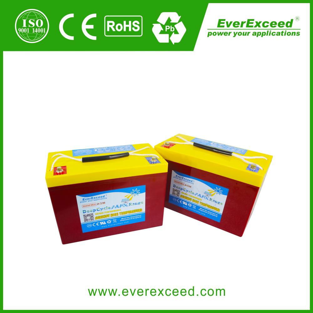 EverExceed Deep Cycle Max Range VRLA Battery - 18~300Ah (United Kingdom ...