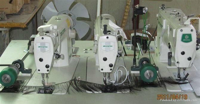 ZOJE three head weft hair sewing machine for wig - ZOJESLJ (China ...
