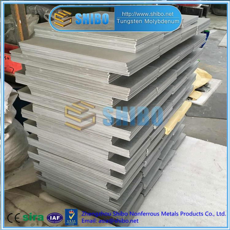 Factory Supply High temperature Moly Plate, Mo-La plate - Shibo (China ...