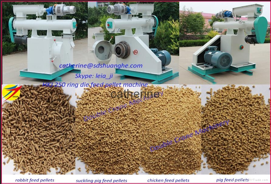 Automatic Poultry Feed Pellet Making Processing Machine - SZLH ...