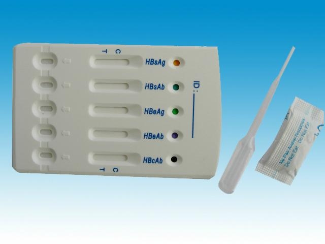 rapid test kit one step HBV multi 5 panel test - INV (China Trading ...