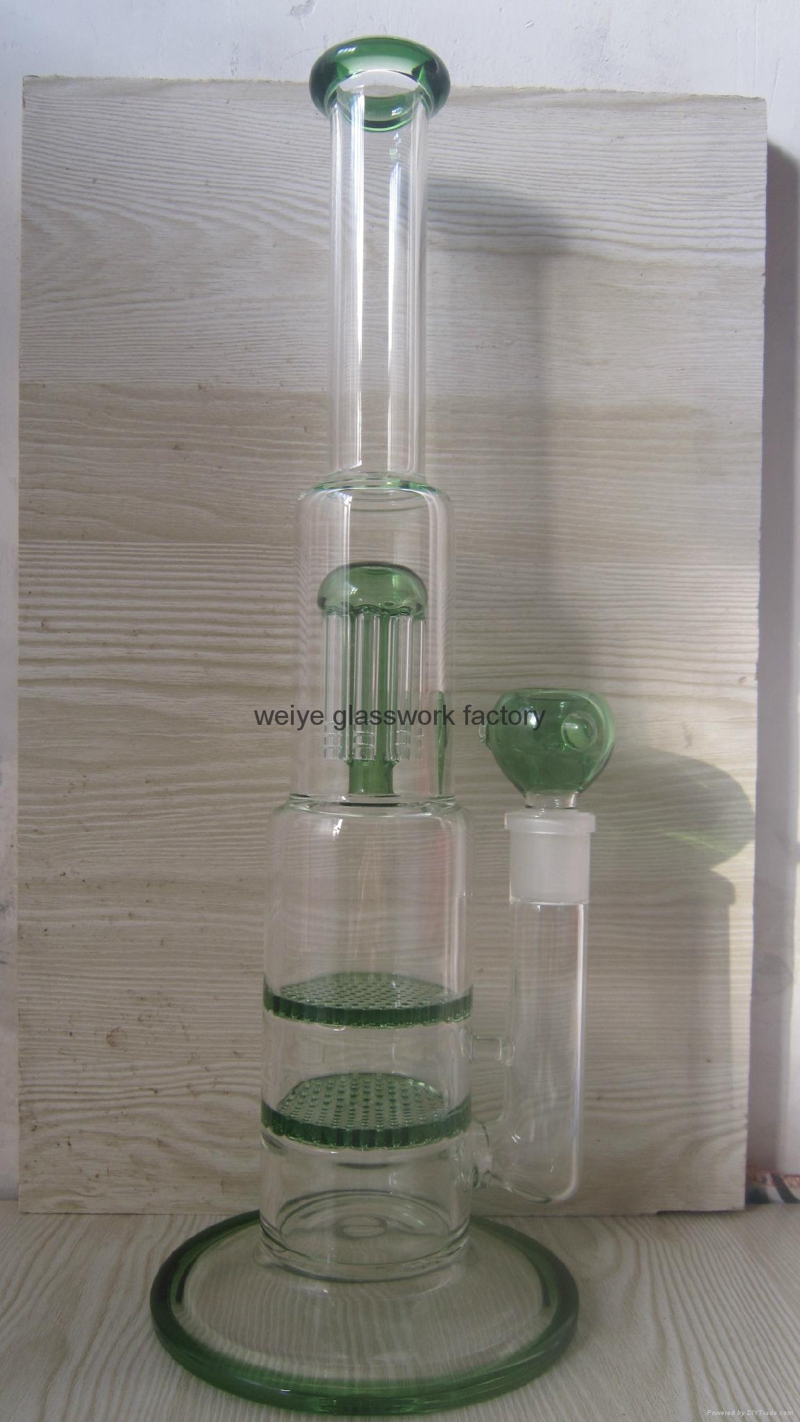 glass bong water pipe smoking pipe - WYB-043 (China Manufacturer ...