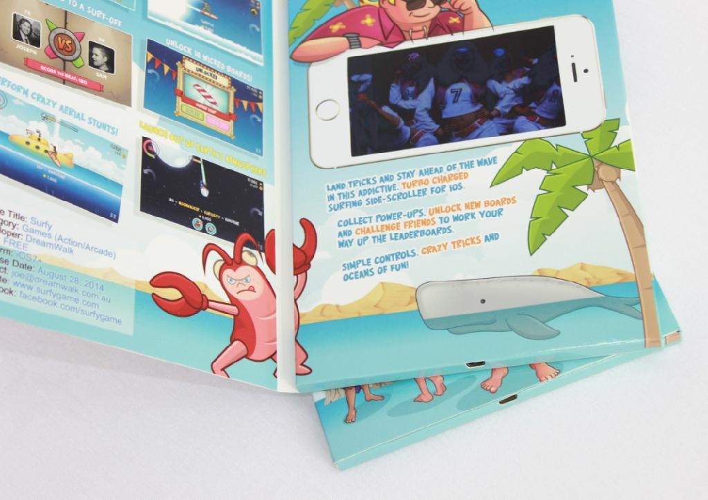 4.3" video booklet - lcd video brochure card/lcd video greeting card ...