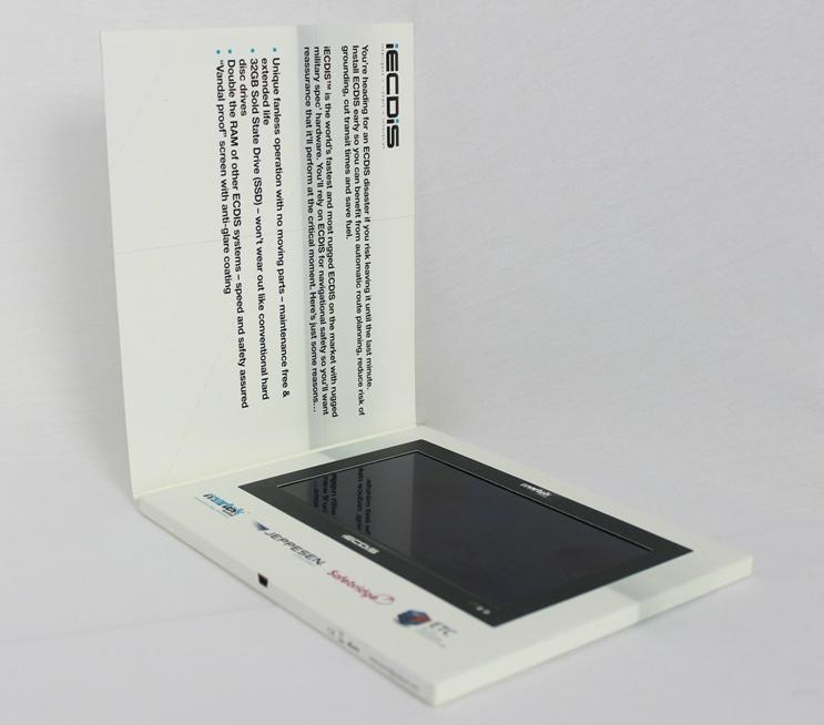 lcd greeting card - 4.3" - lcd video brochure card/lcd video greeting ...