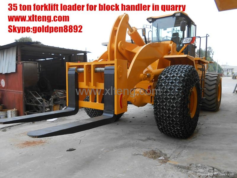 2017 forklift loader for block handler in quarry - LT 25T - LTMA (China ...