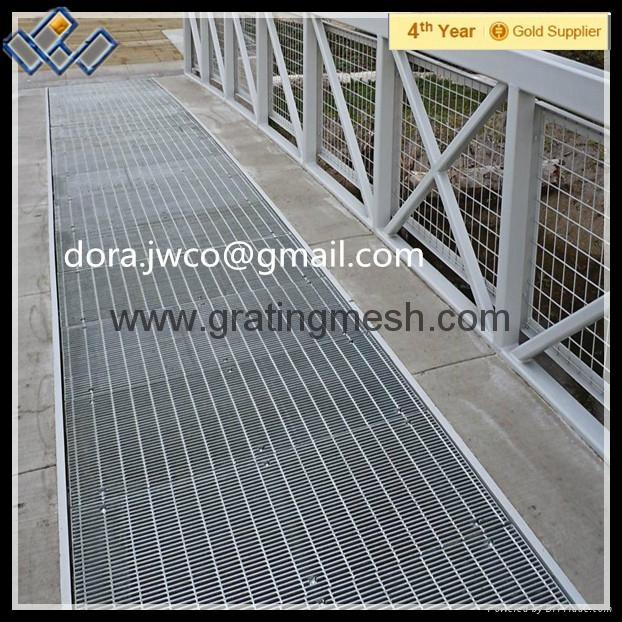 galvanized steel bar grating - G255/30/100 - JW (China Manufacturer) - Prefabricated Building ...