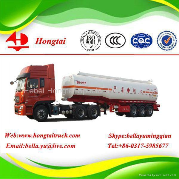 Chemical liquid tanker semi trailer - HHT9407GHY - Hongtai (China ...