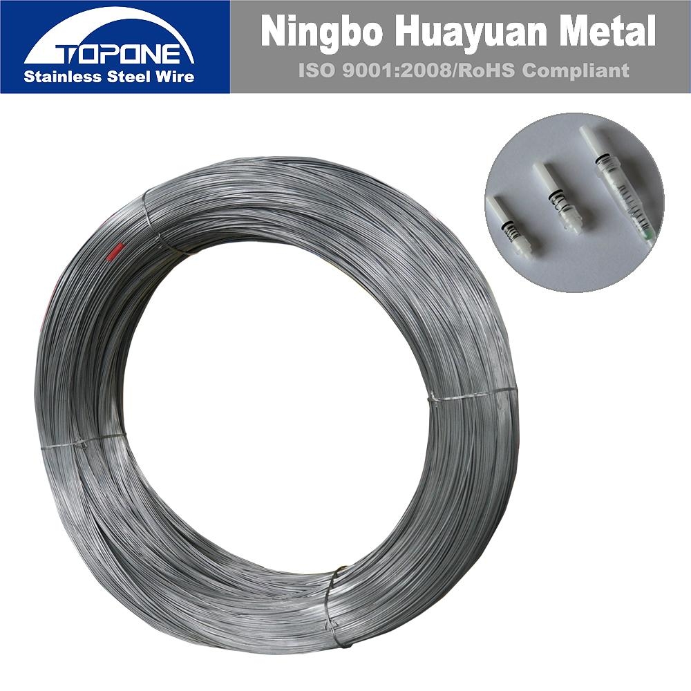 Topone 302 Stainless Steel Spring Wire for Aerosol Spring - 302 SS Wire ...