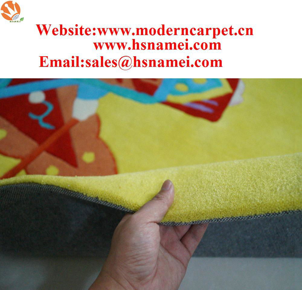 Hand tufted acrylic cartoon design kids room rugs - kidsrug001 - NAMEI ...