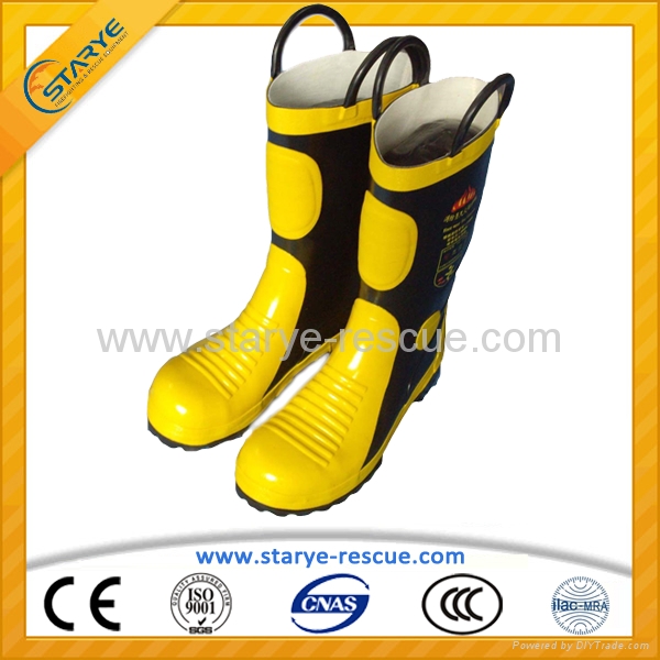 Fire fighter Boots - FP-25/M-A - Starye (China Manufacturer) - Work ...