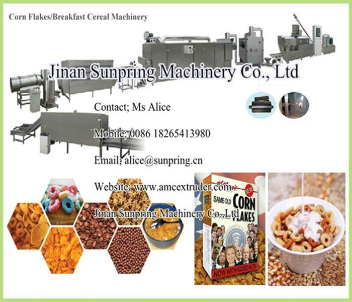 Corn Flakes Making Machine - SP-70 - SP (China Manufacturer) - Food ...