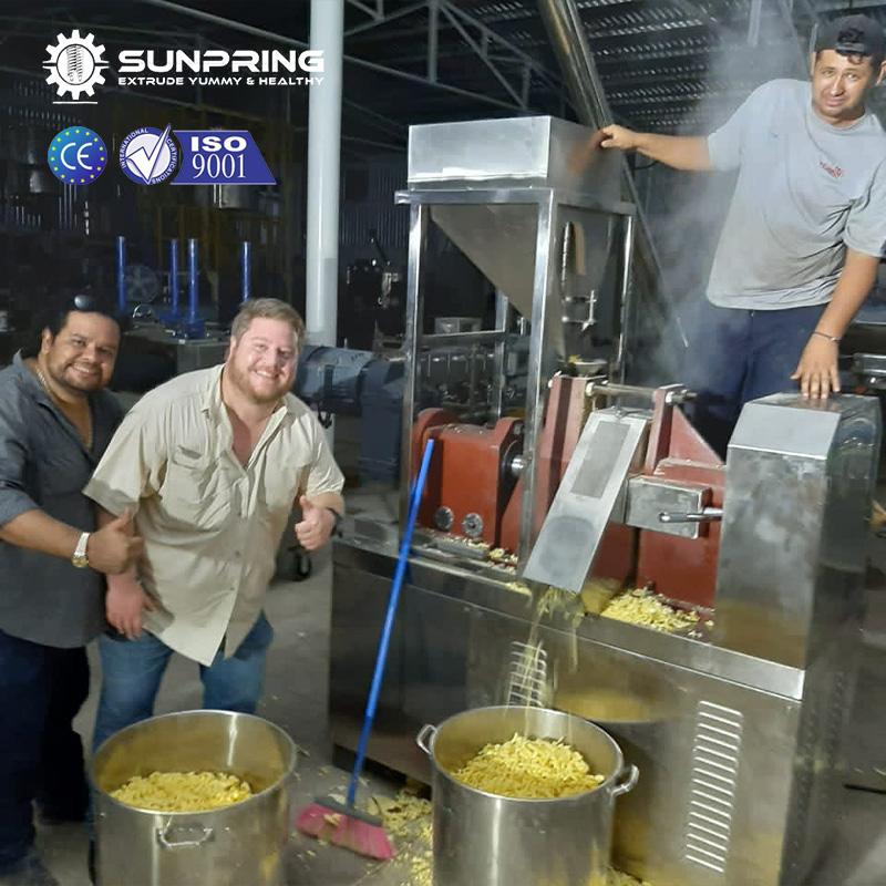 kurkure snacks making extruder machine - SP-76 - SUNPRING (China ...