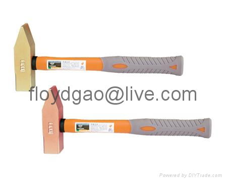 Non-Sparking Non-Magnetic Safety Machinist Hammer For Shipyards ATEX Ex ...