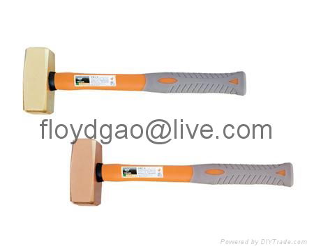 Non-Sparking Non-Magnetic Safety Machinist Hammer For Shipyards ATEX Ex ...