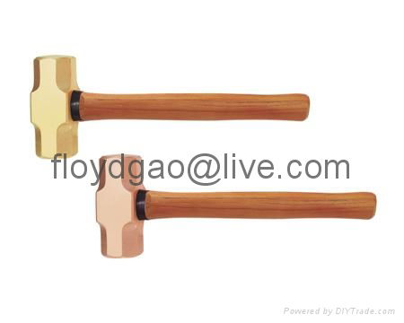 Non-Sparking Non-Magnetic Safety Machinist Hammer For Shipyards ATEX Ex ...