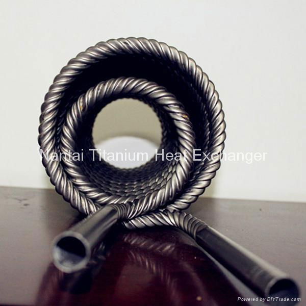 Anti-Corrosion Duplex Coils Titanium Condenser Heat Exchanger Coil ...