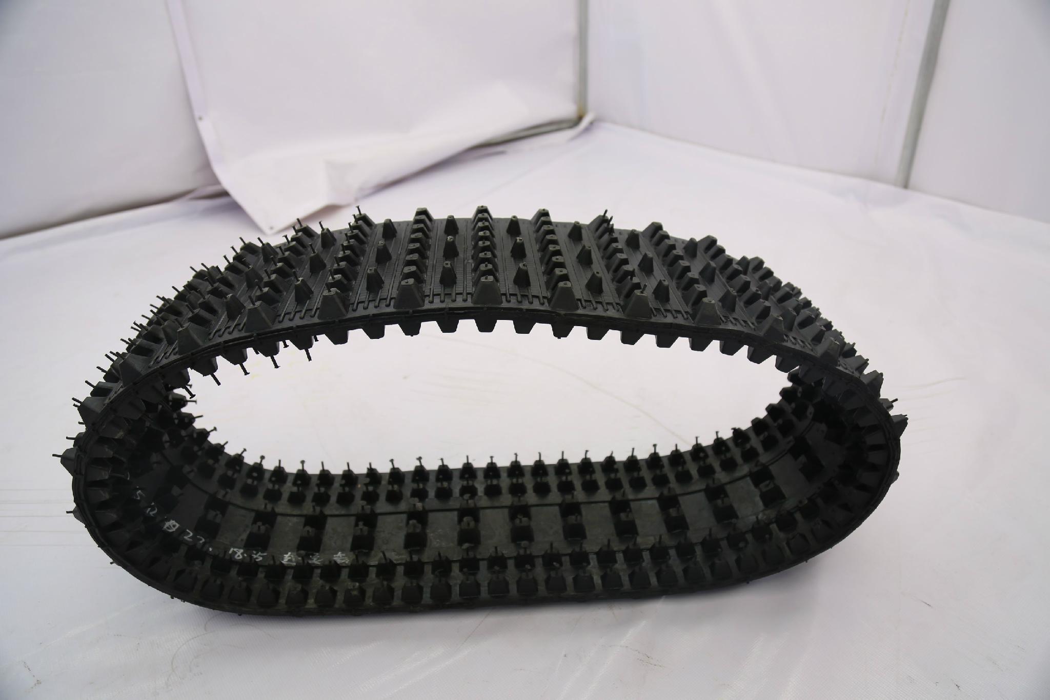 snow mobile rubber tracks with sprockets for project - 255*65*30 ...