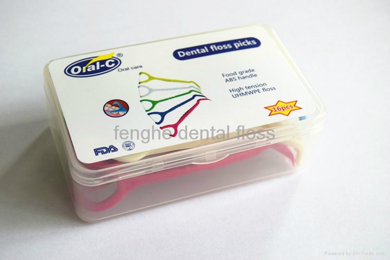 Back teeth high quality Y-shape dental floss pick - fenghe (China ...