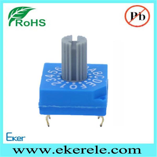 Rotary encoder switch 16 position rotary switch - RS30010R - EKER ...
