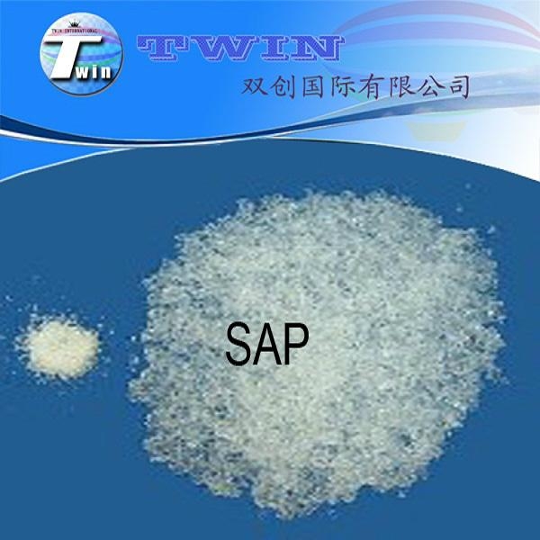 Super absorbent polymer as baby diaper SAP - TW-SAP - Twin (China ...