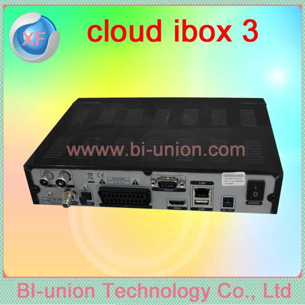 2014 new product Cloud ibox 3 dvb-s2 + dvb-t2/c twin tuner HD iptv ...