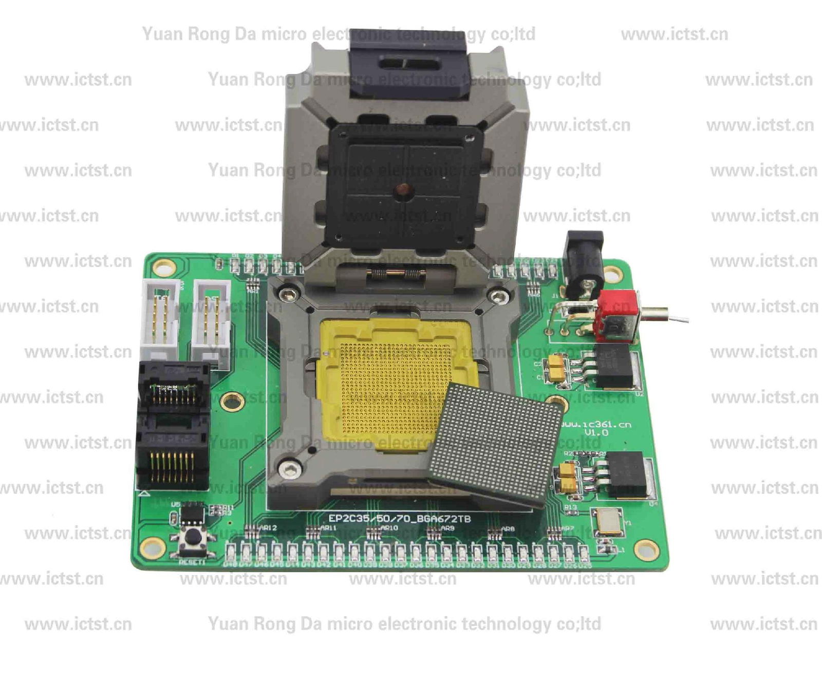 EP2S15F672C4 BGA test socket test fixture BGA testing solution - 17 ...