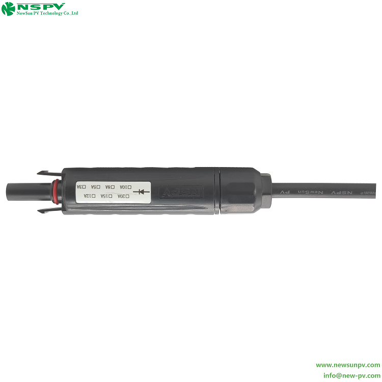 Solar Diode Connector 1000V PV Blocking Diode Connector - China