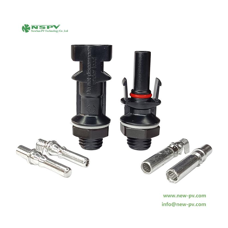 TUV Solar Panel Connector 1000VDC Waterproof PV Panel Connector - 4PM ...