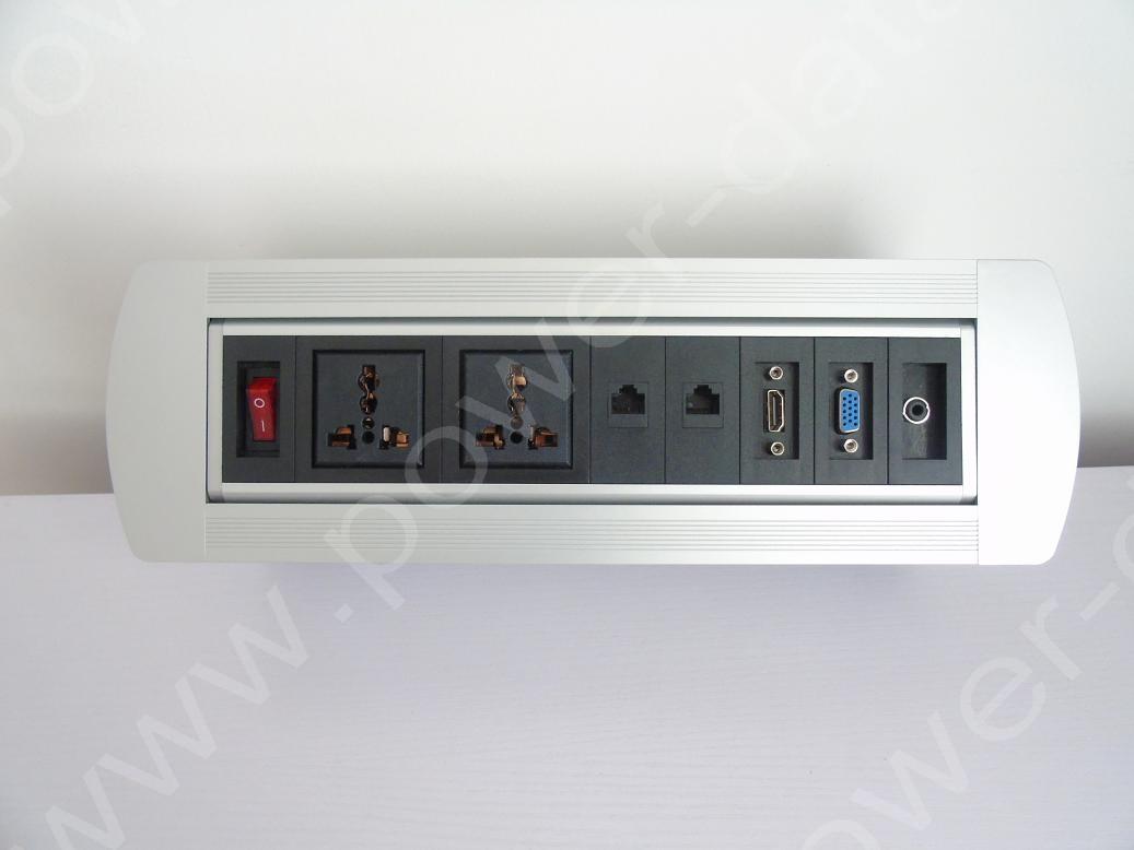 Manual Flip Power Data Socket - FM-UN02RVHAS (China Trading Company ...