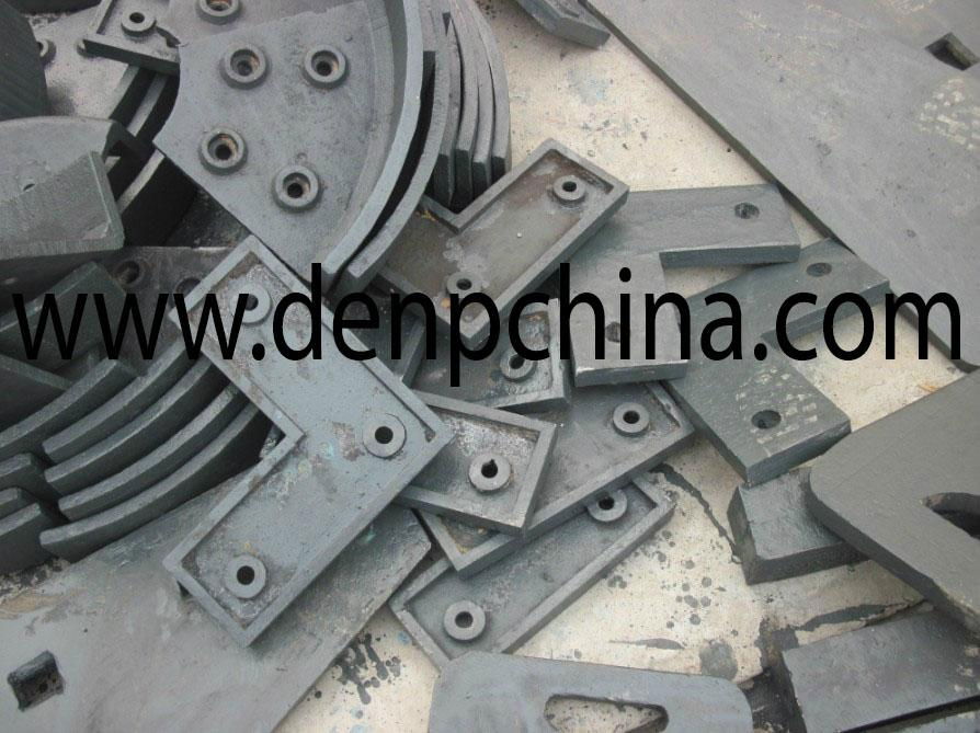 Impact Crusher Liner Plate - liner plate - DENP (China Manufacturer ...
