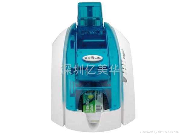 Evolis Pebble4 card printer|IC card printer|Employee badges printer ...