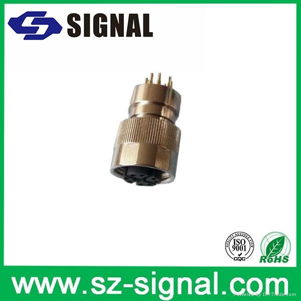 M12 X Code Connector - SGN (China Manufacturer) - Socket - Electronics ...