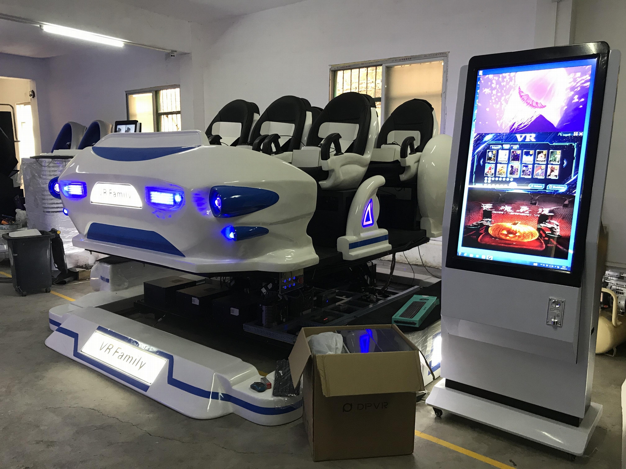 6P 9D virtual reality arcade game machine 6 seats - Ysam (China ...