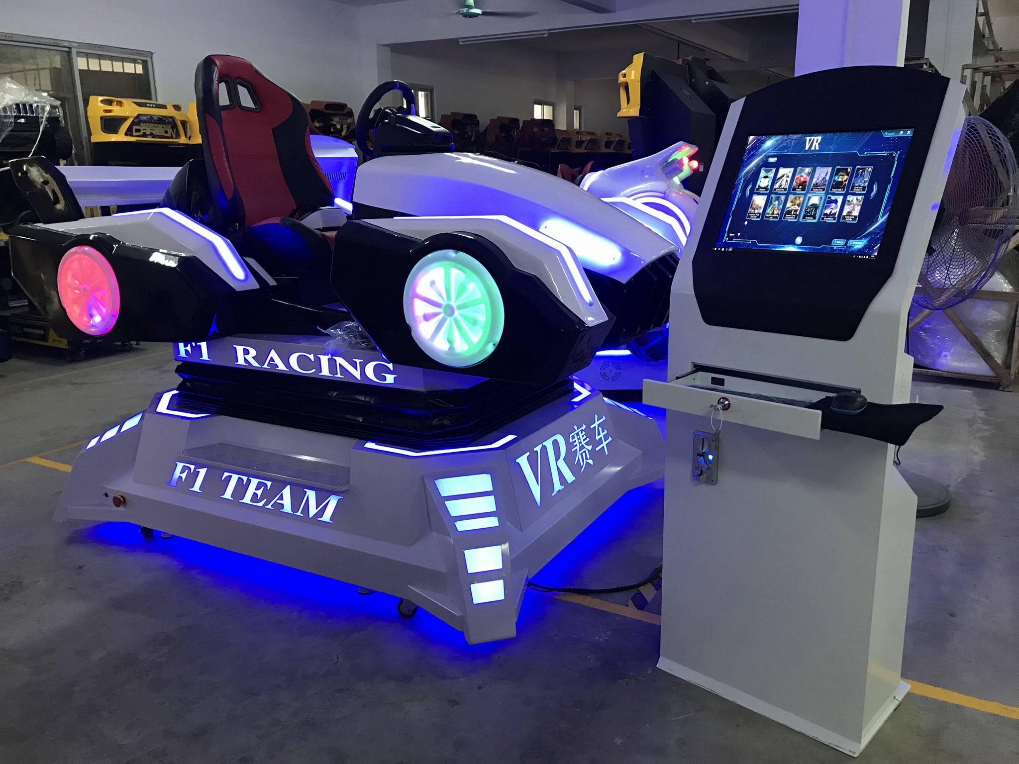 VR car racing simulator 9d - Ysam (China Manufacturer) - Amusement ...
