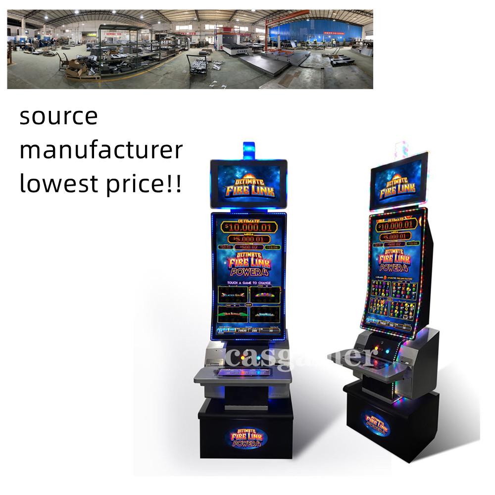 43′ ′ Vertical Curved Screen and 23.6′ ′ Screen Ultimate Fire Link Slot ...