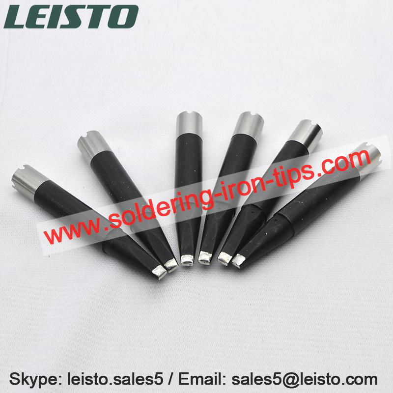 Black chromium Japan Unix P4D-R robotic soldering iron tips Unix cross ...
