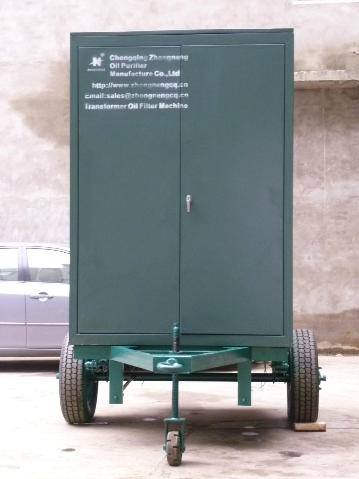 Portable trailer type transformer oil purifier processing machine - ZYD ...