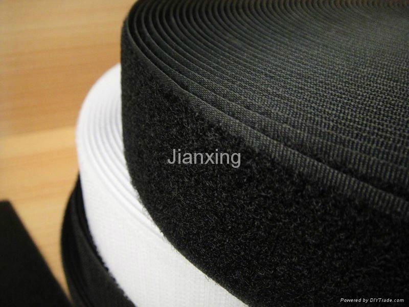 Nylon mixed polyester velcro hook and loop - Grade B - Jianxing (China ...