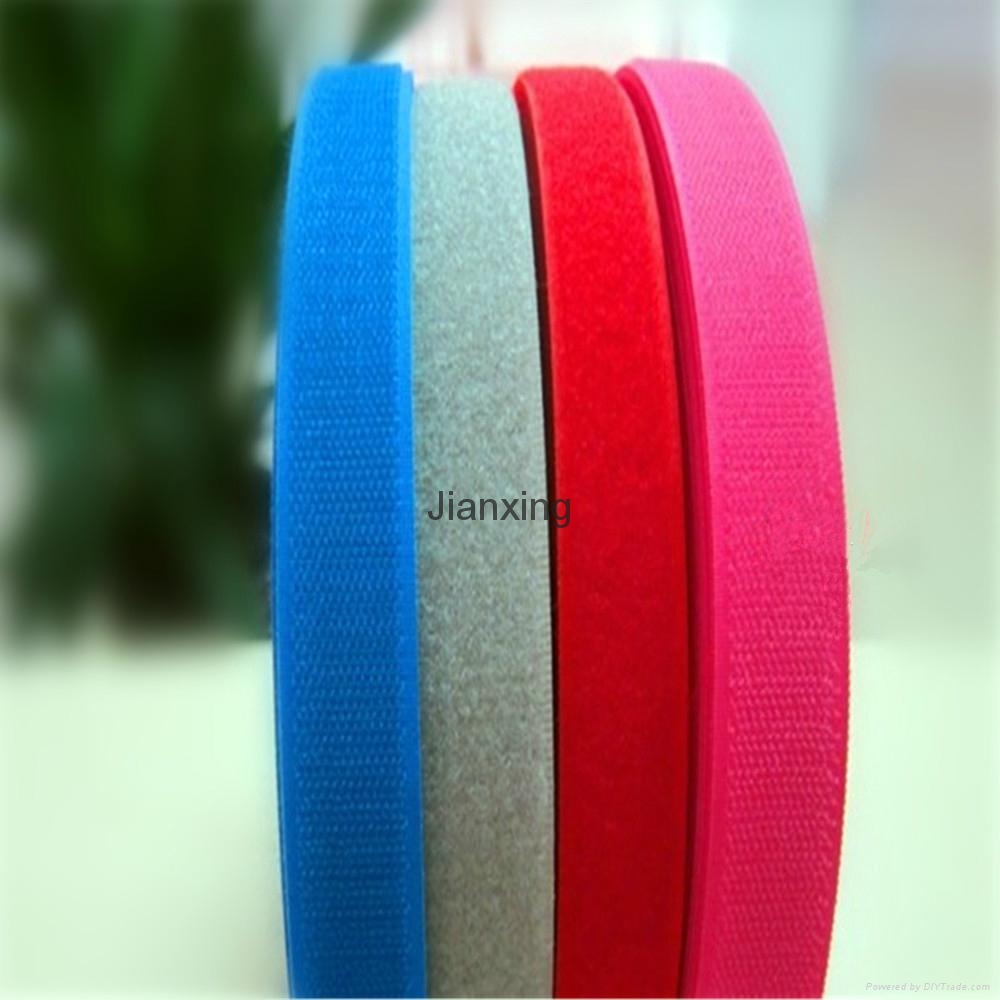 25mm 100% nylon colored velcro hook and loop fastener - JXNC - Jianxing ...