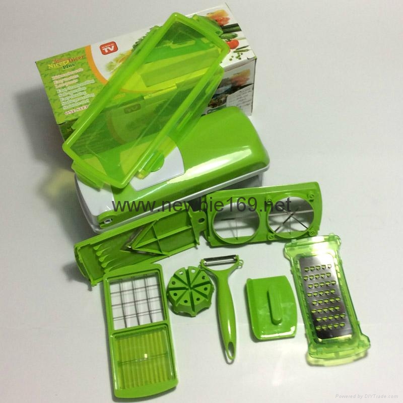 Genius Nicer Dicer Plus Multi Chopper 12 Pieces - NETI019 - newbie ...