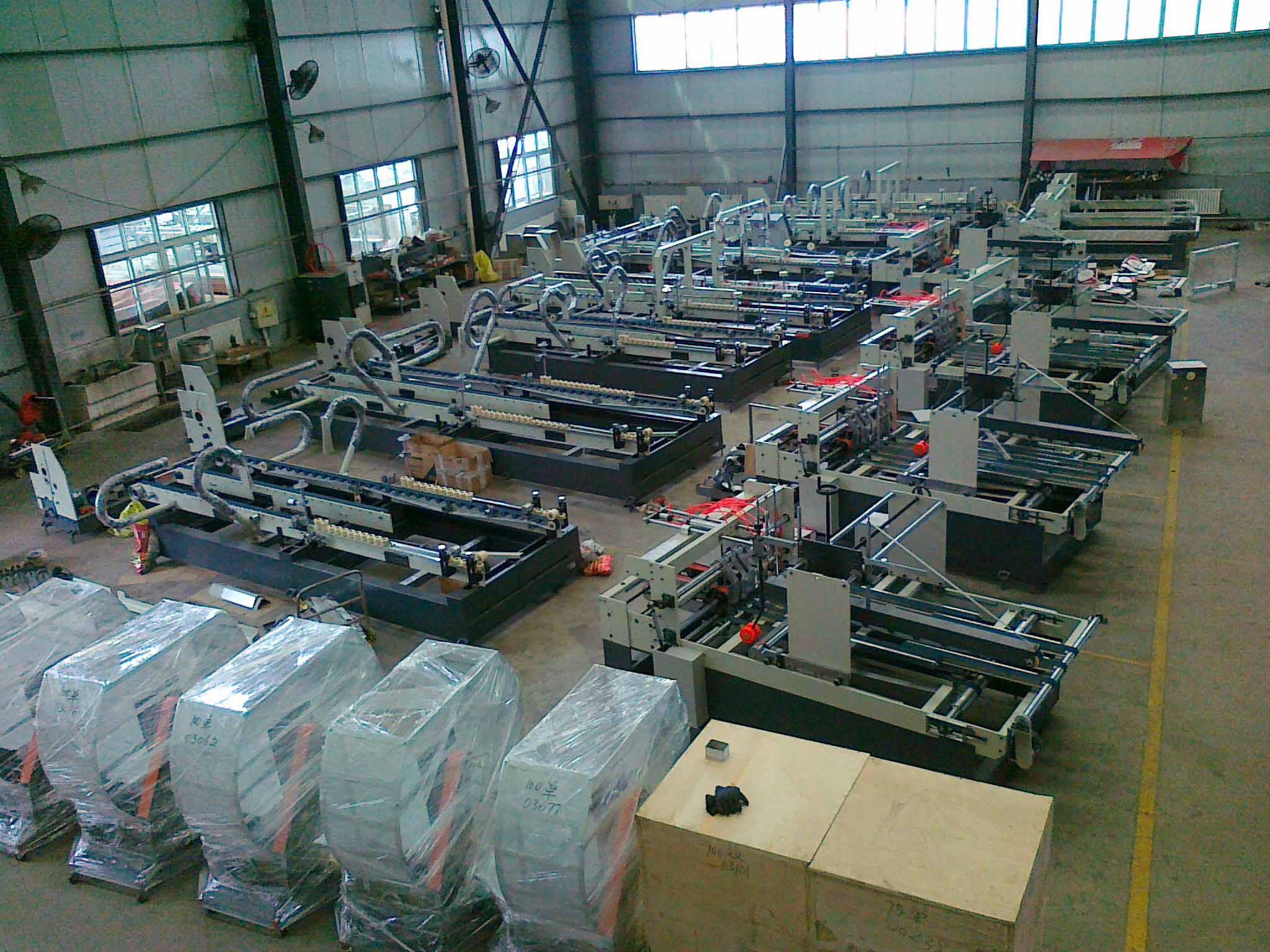 Automatic Folding Carton Box Gluing Machine (JHX-2000) - JUXING (China ...