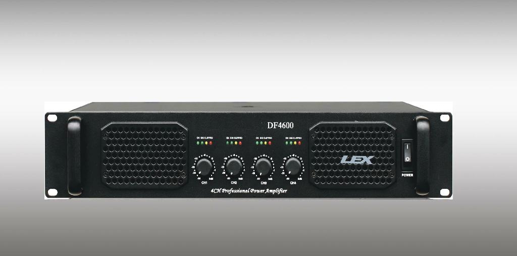 Multi Channel Power Amplifier - DF4600 - LEX (China Manufacturer ...