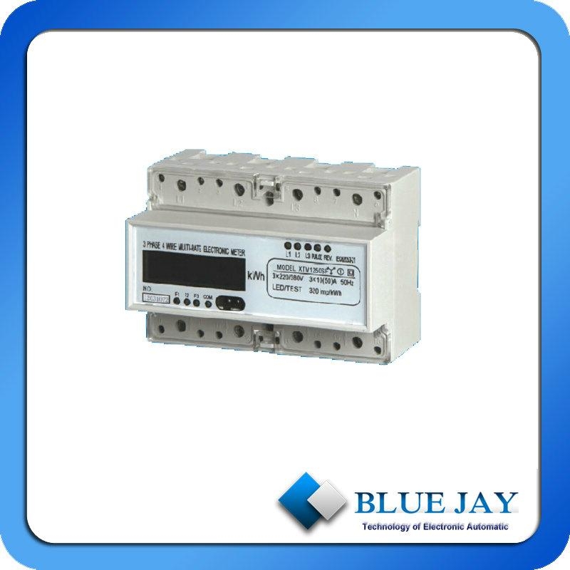Three Phase Four Wire Electronic Multi- rate DIN Rail Active Energy ... Three Phase Four Wire Electronic Multi- rate DIN Rail Active Energy ...