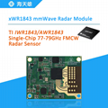 TI IWR1843 AWR1843 Boost evaluation module for single-chip 77GHz mmWave radar - DJ-XWR1843 ...