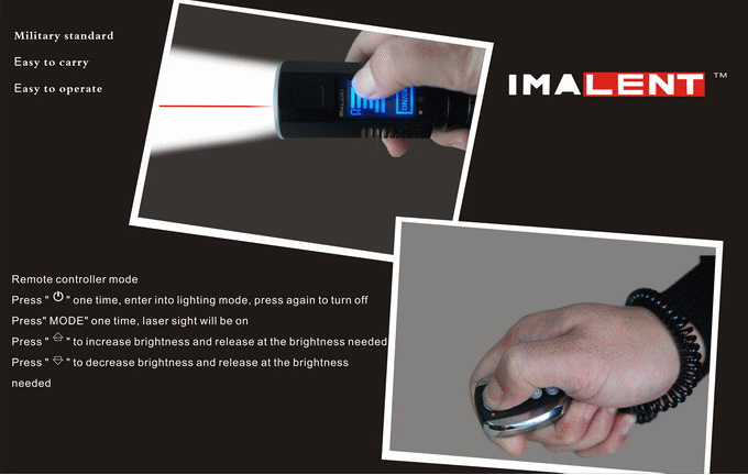 Flashlight with remote control - EMT16 - Imalent (China Manufacturer ...