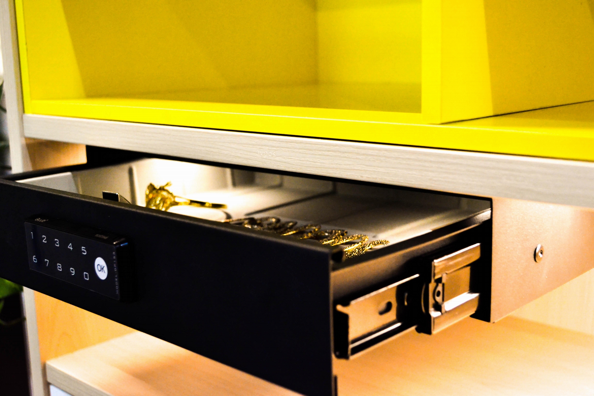 Hot sales CE electronic safe manual bank safe deposit box key safe box ...