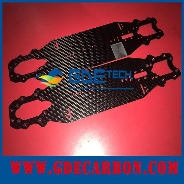 CNC Carbon Fiber Chassis for Hobby Car - carbon fiber - GDE Tech ...