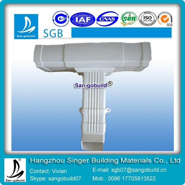 China Factory Pvc K-style Rain Water Gutter - pvc pipe - san-gobuild ...