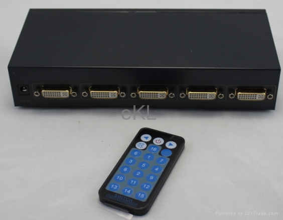 4 input 1 output DVI switch 4x1 - EKL-41D - EKL (China Manufacturer ...
