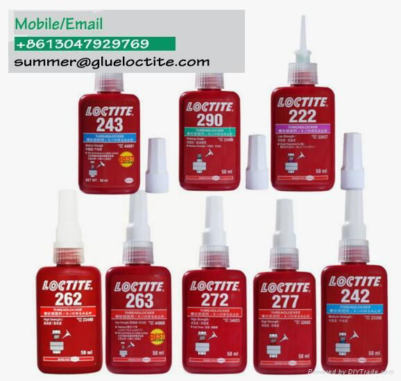 loctite 263 red threadlocker 50ml 250ml bottle (China Manufacturer ...